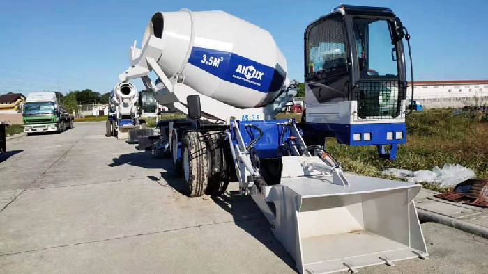Modular Portable Concrete Mixer: 15-Minute Quick Assembly ...